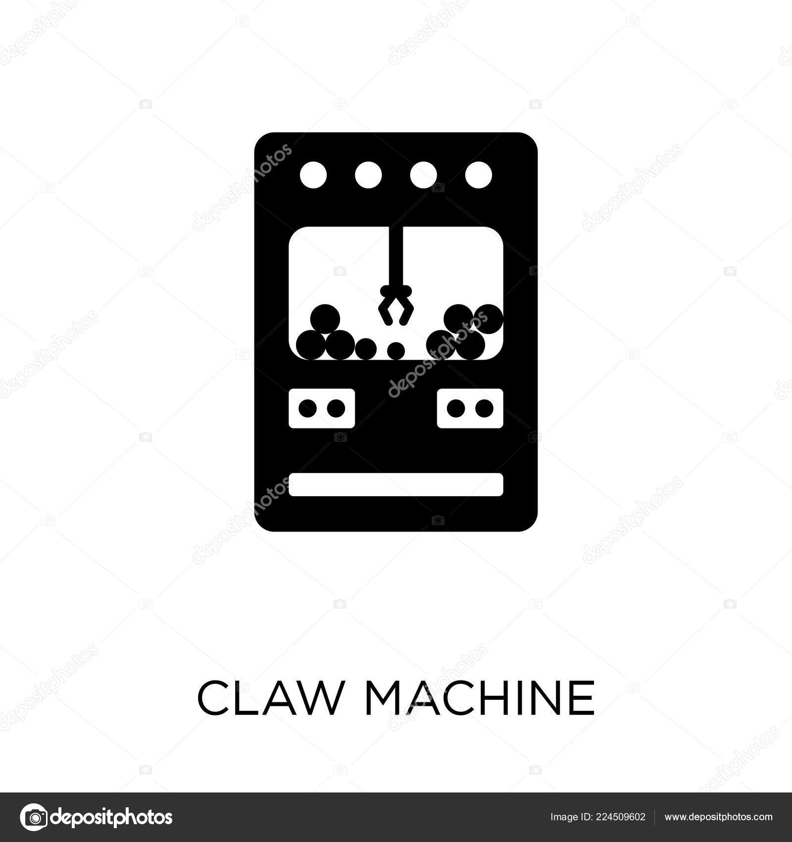 Claw Machine Icon Claw Machine Symbol Design Circus Collection Simple ...