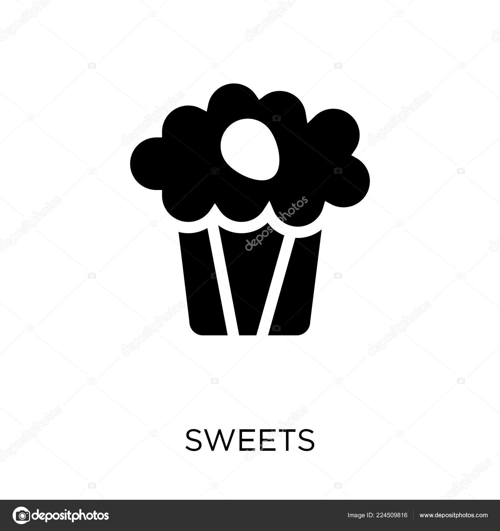 Sweets Icon Sweets Symbol Design Christmas Collection Simple Element ...