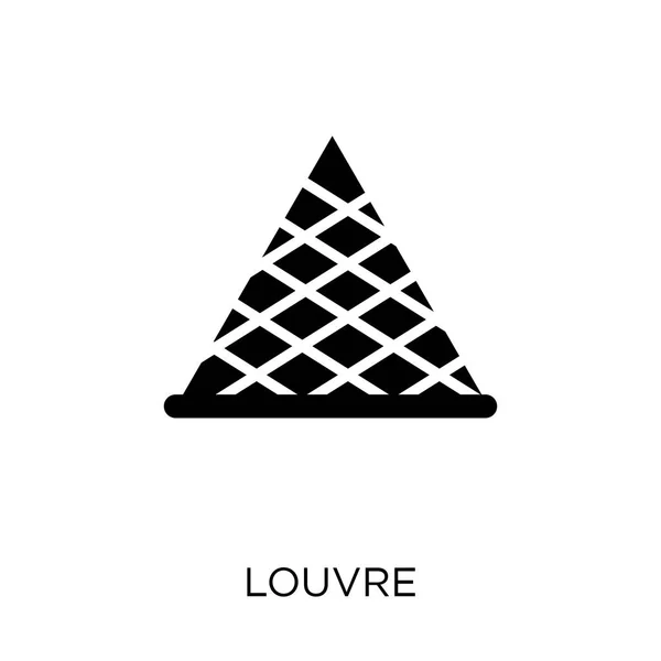 Louvre Icon Louvre Linear Symbol Design Architecture Collection Simple ...