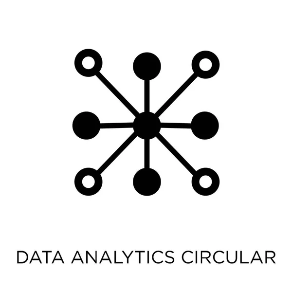 Data Analytics Circular Icon Data Analytics Circular Linear Symbol Design Stock Vector by ...