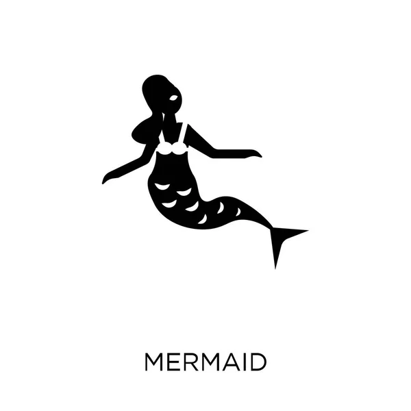 Merman Icon Merman Symbol Design Fairy Tale Collection Simple Element ...