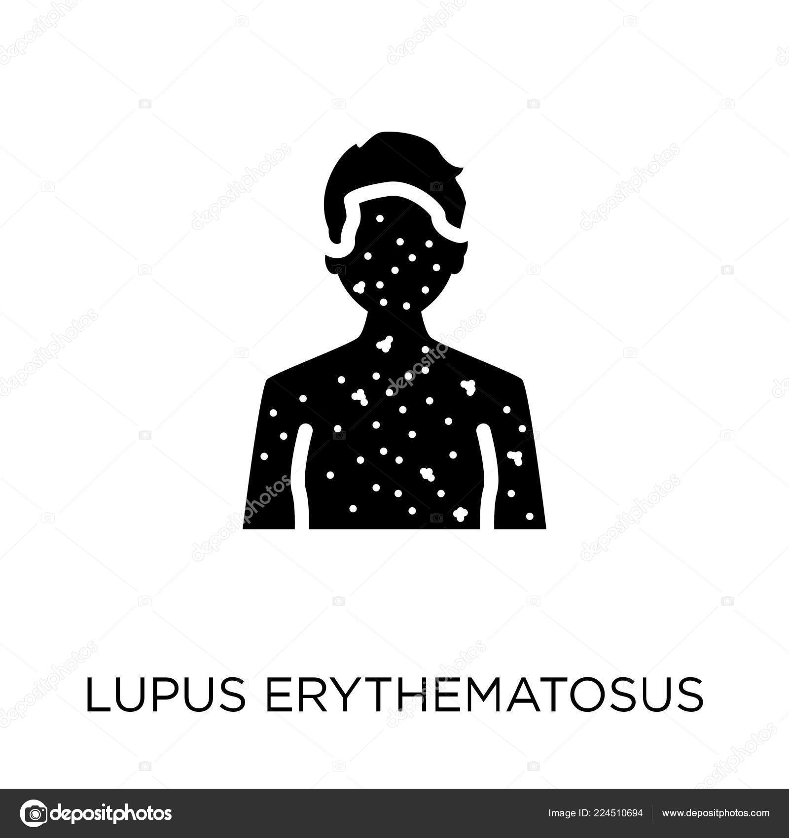 Lupus Erythematosus Icon Lupus Erythematosus Symbol Design Diseases ...