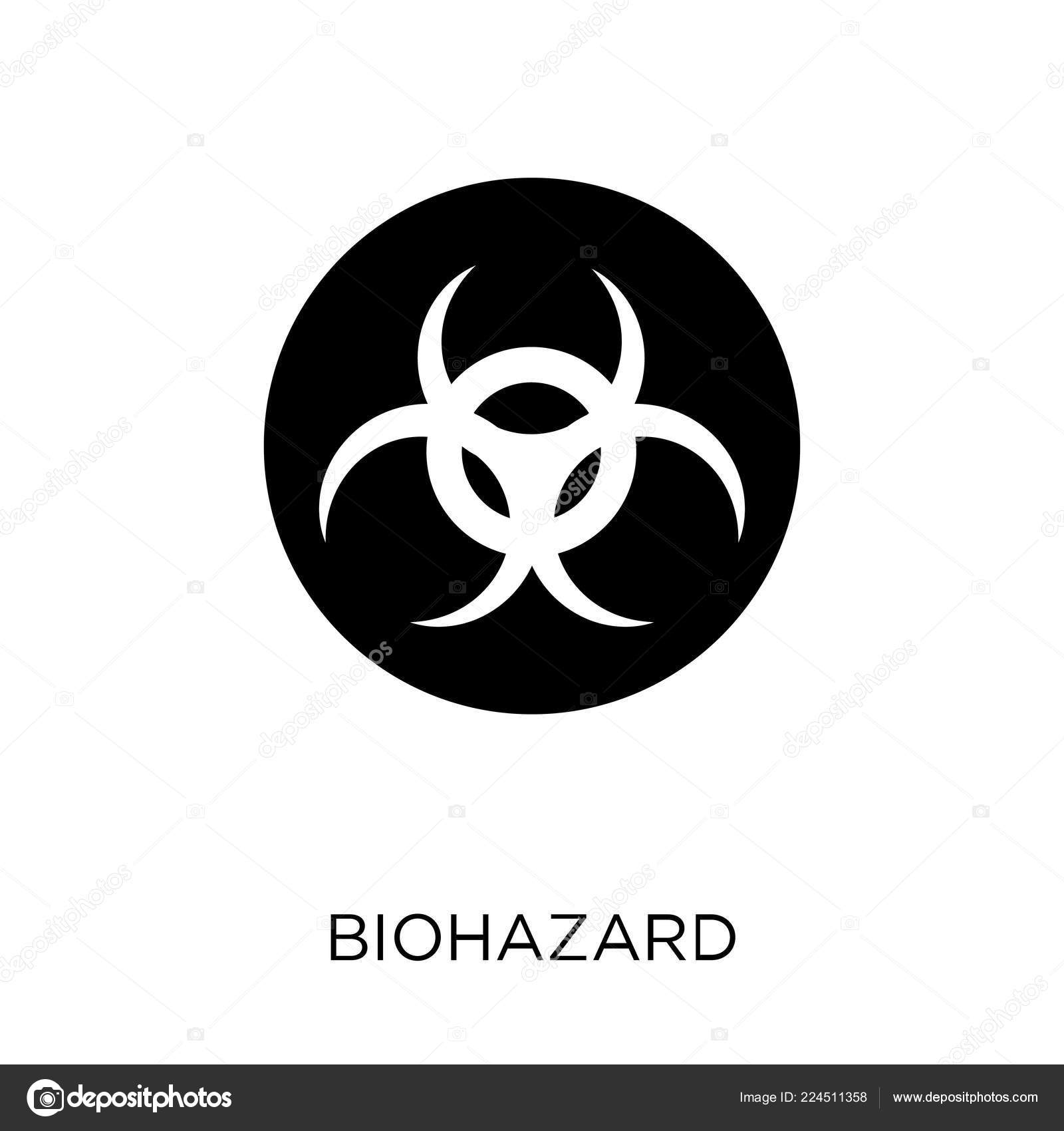 Biohazard Icon Biohazard Symbol Design Ecology Collection Simple ...