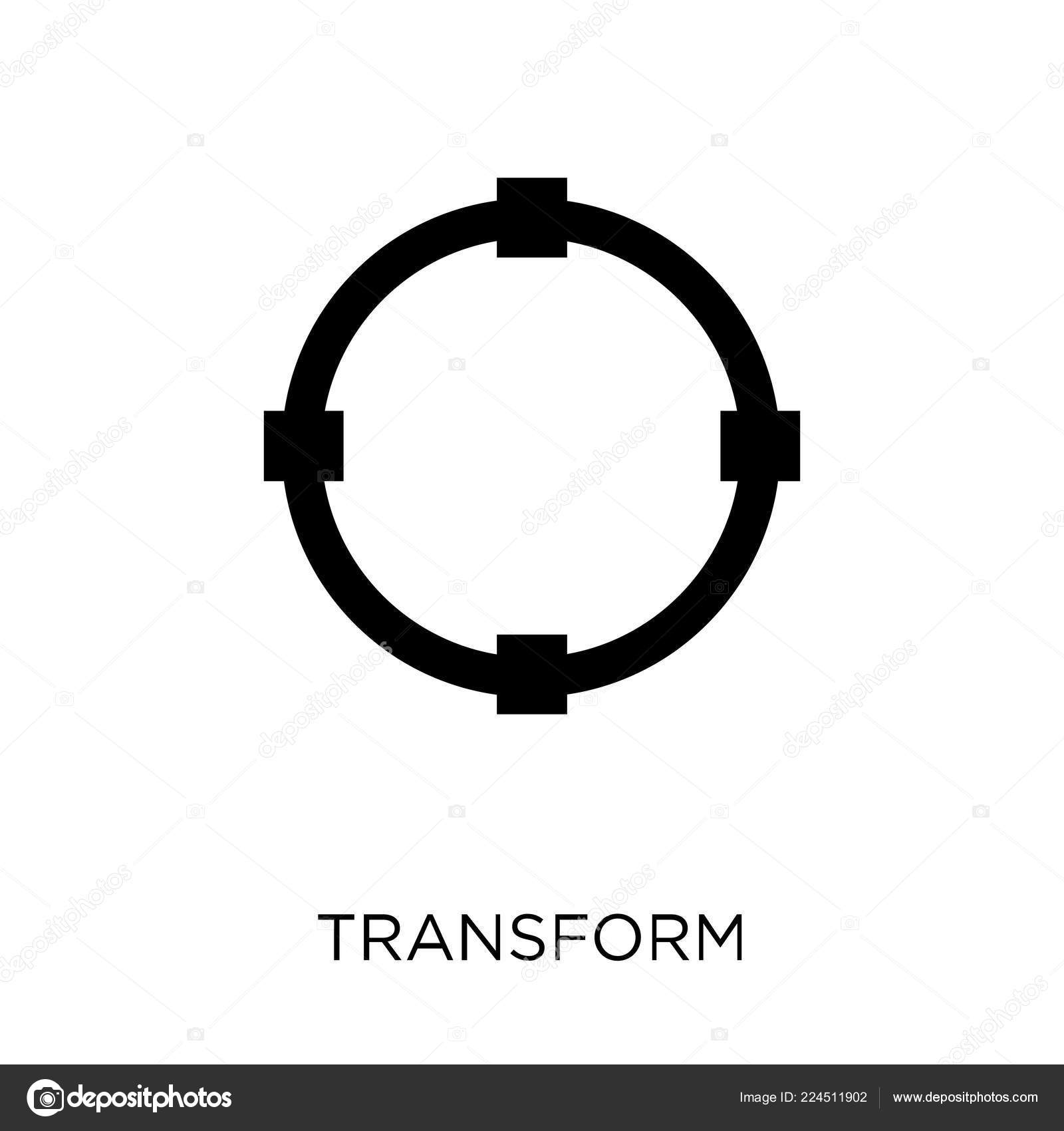 Transform Icon Transform Symbol Design Geometry Collection Simple ...