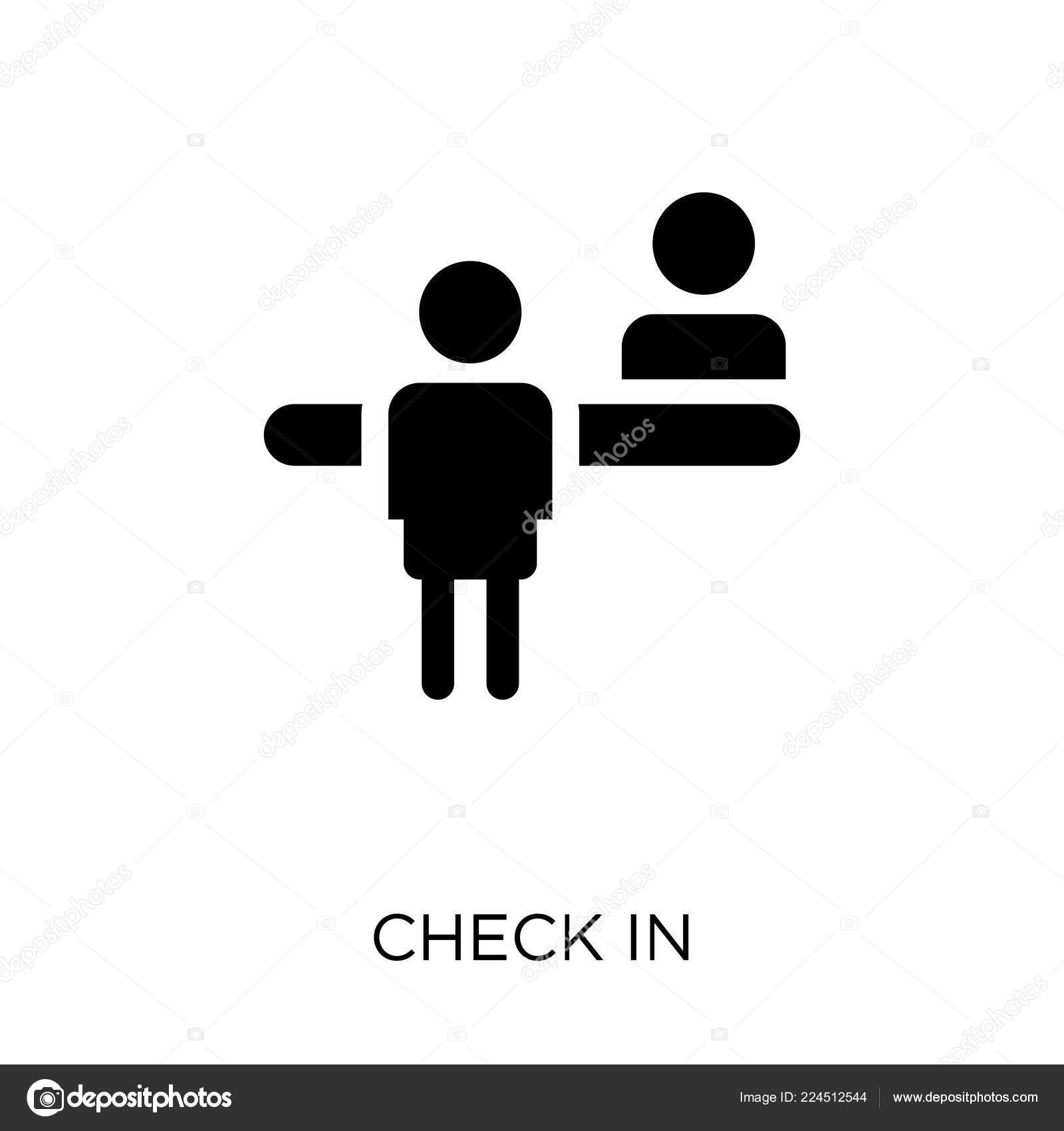 Hotel Check In Icon