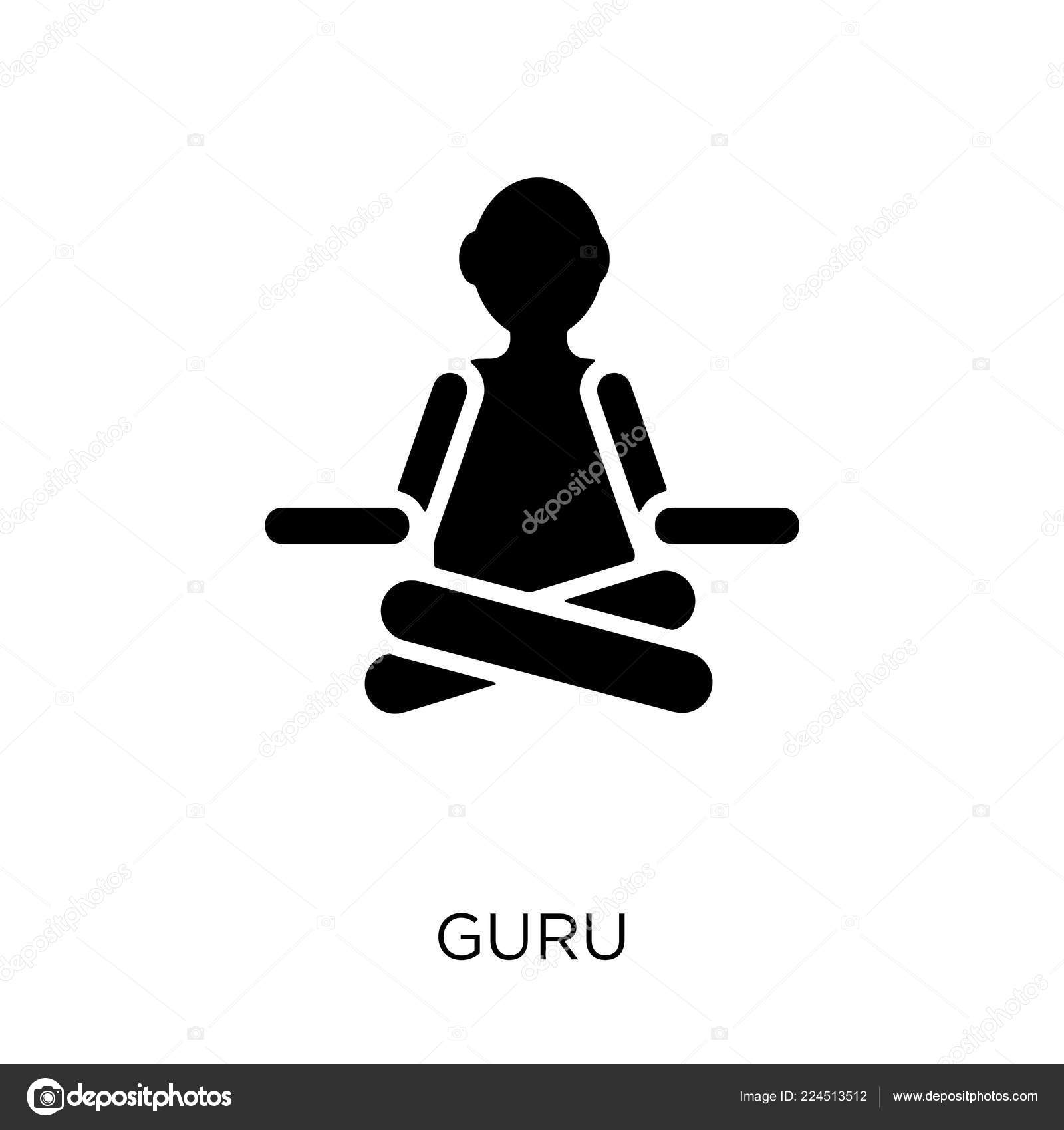 Guru Icon Guru Symbol Design India Collection Simple Element Vector ...