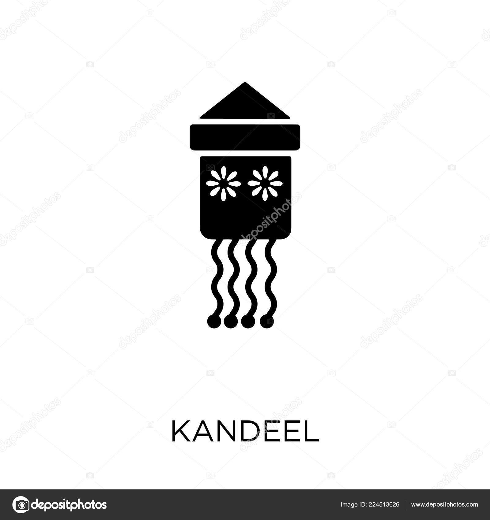 Kandeel Icon Kandeel Symbol Design India Collection Simple Element ...
