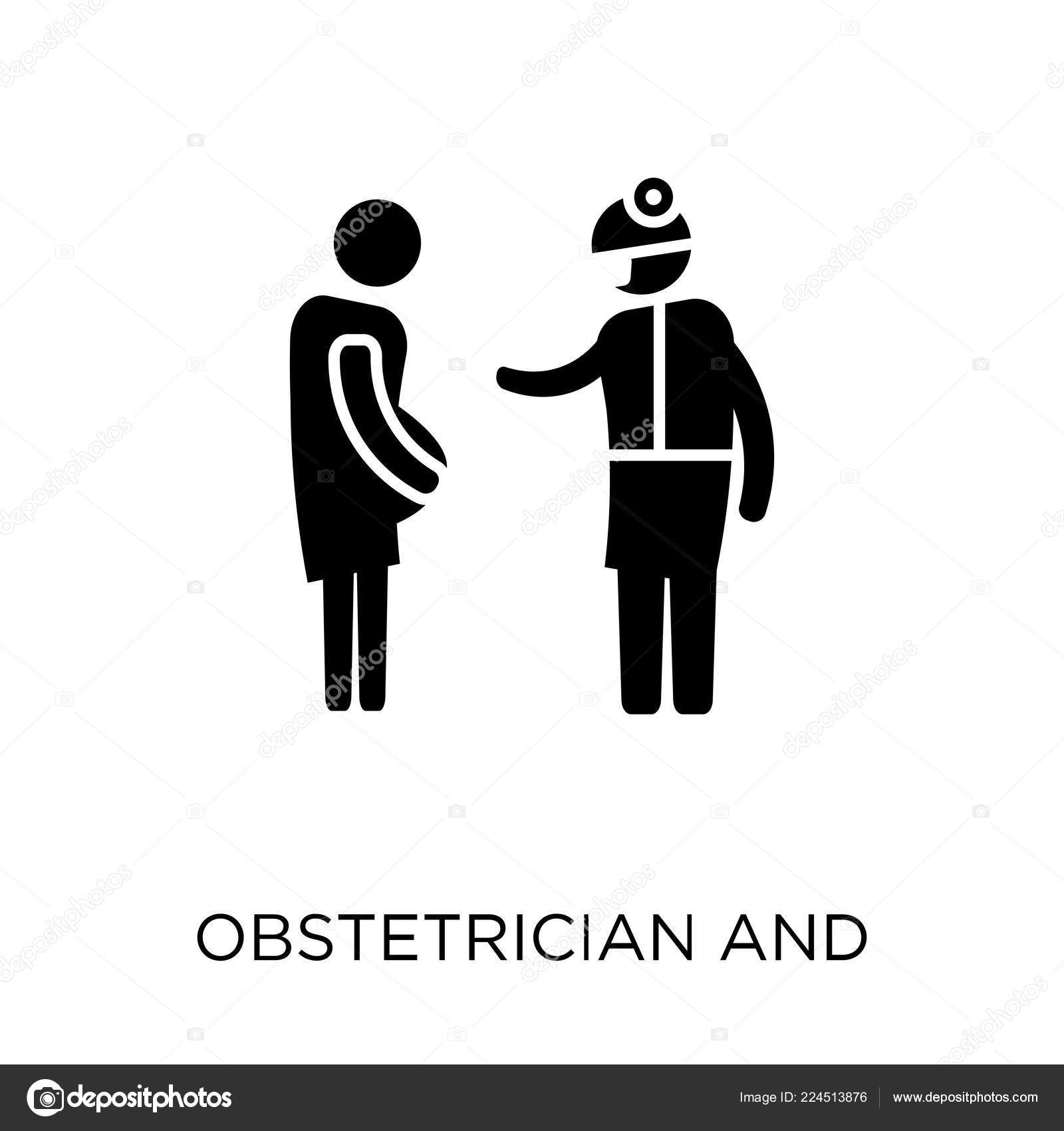Obstetrician Gynecologist Icon Obstetrician Gynecologist Symbol Design ...