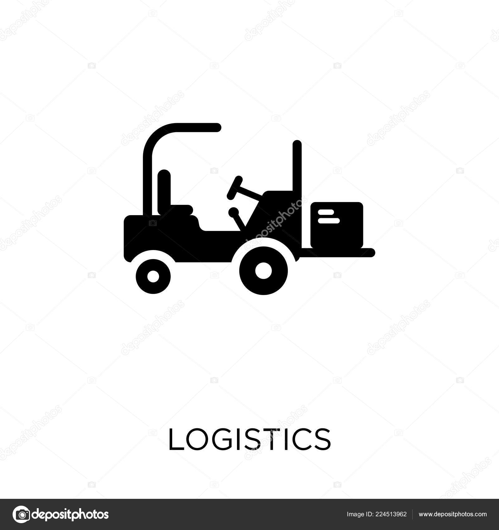 Logistics Icon Logistics Symbol Design Industry Collection Simple ...
