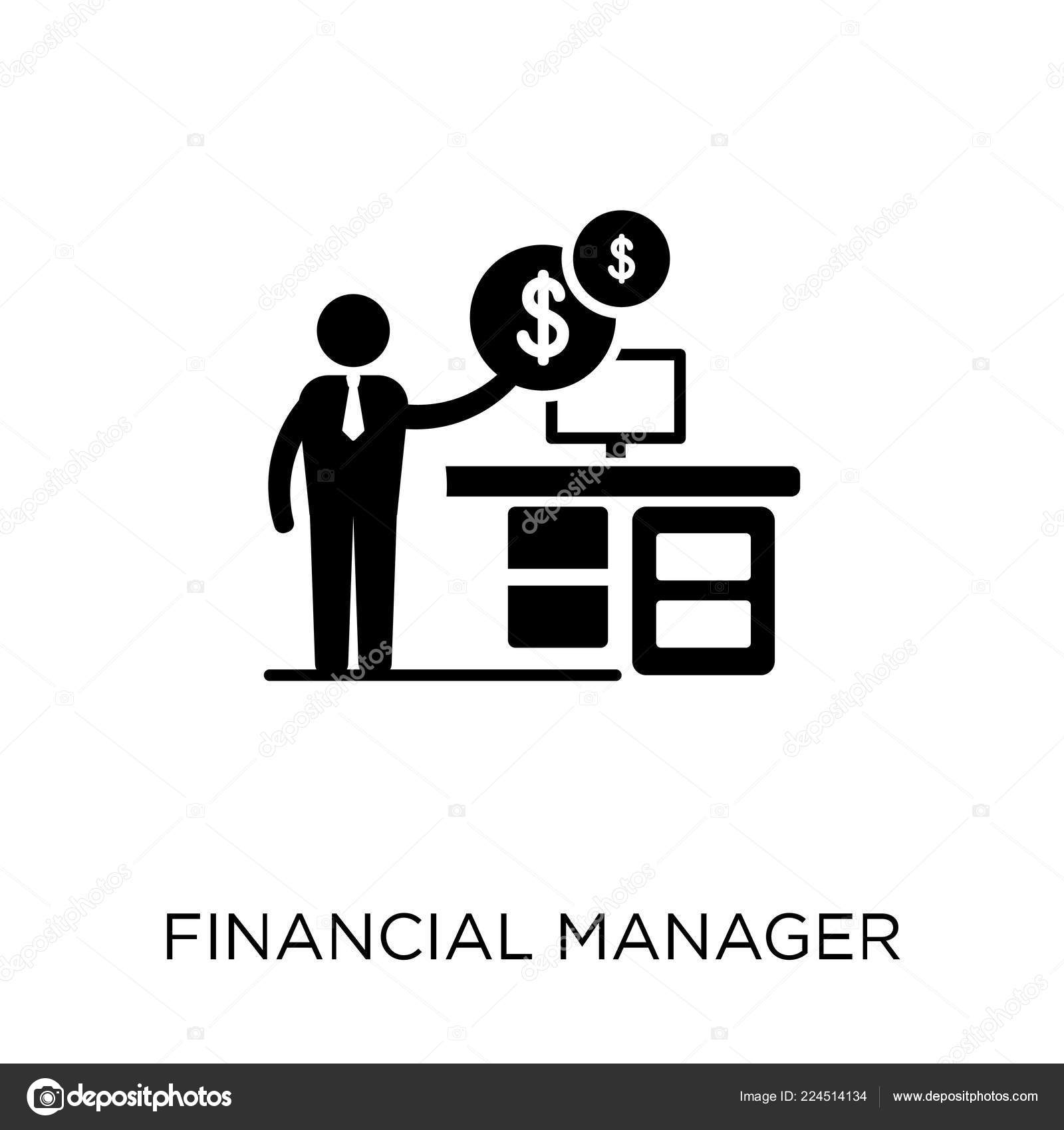 Financial Manager Icon Financial Manager Symbol Design Professions ...