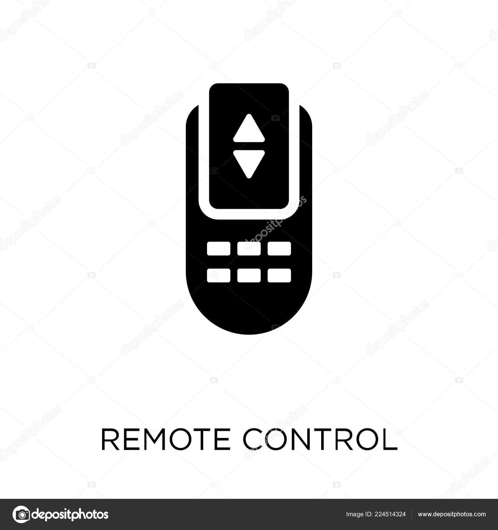 Remote Control Icon Remote Control Symbol Design Smarthome Collection ...