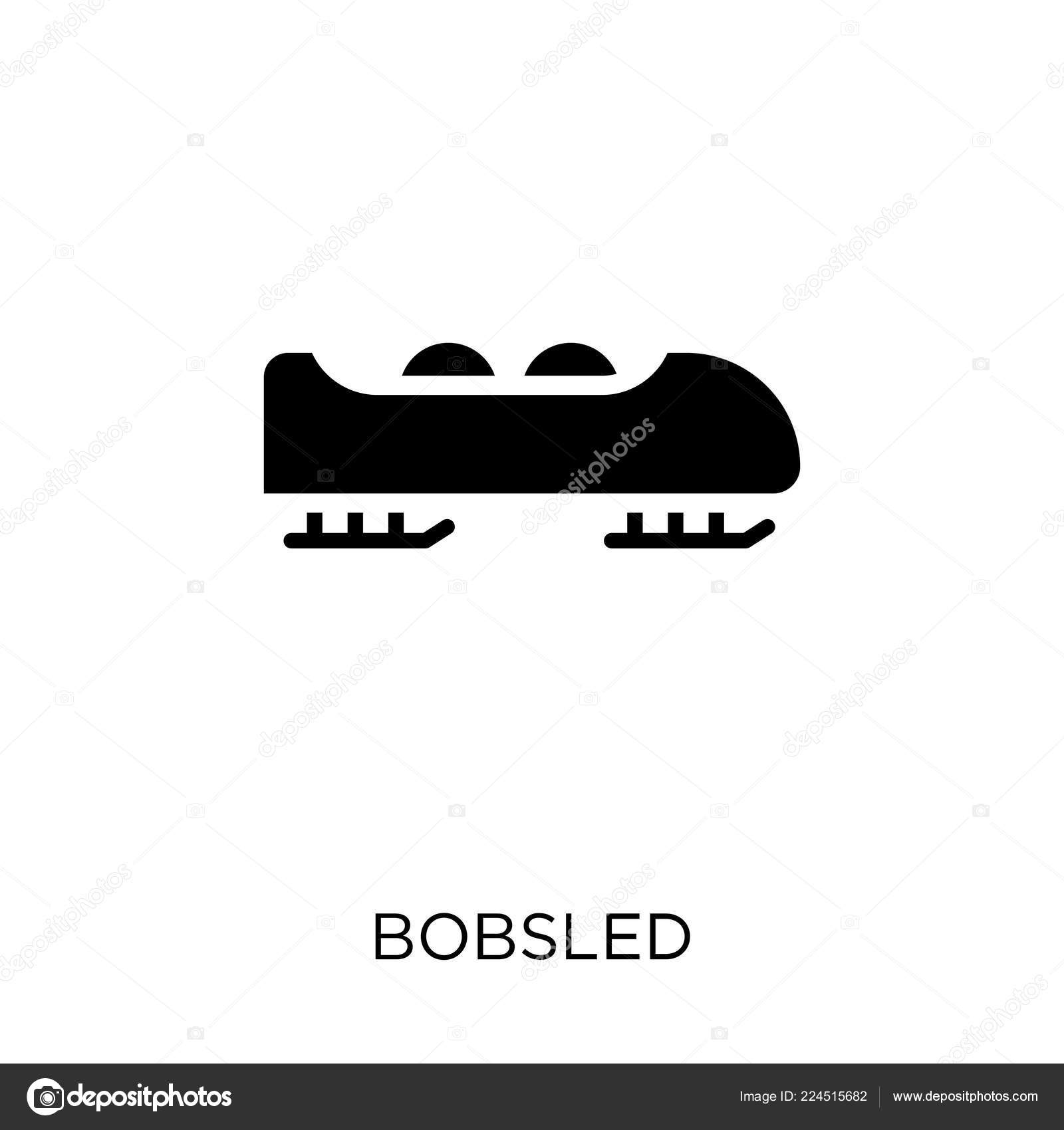 Bobsled Icon Bobsled Symbol Design Winter Collection Simple Element Vector Stock Vector by ...