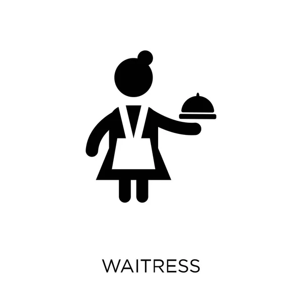 Waiter Icon Waiter Symbol Design Professions Collection Simple Element ...