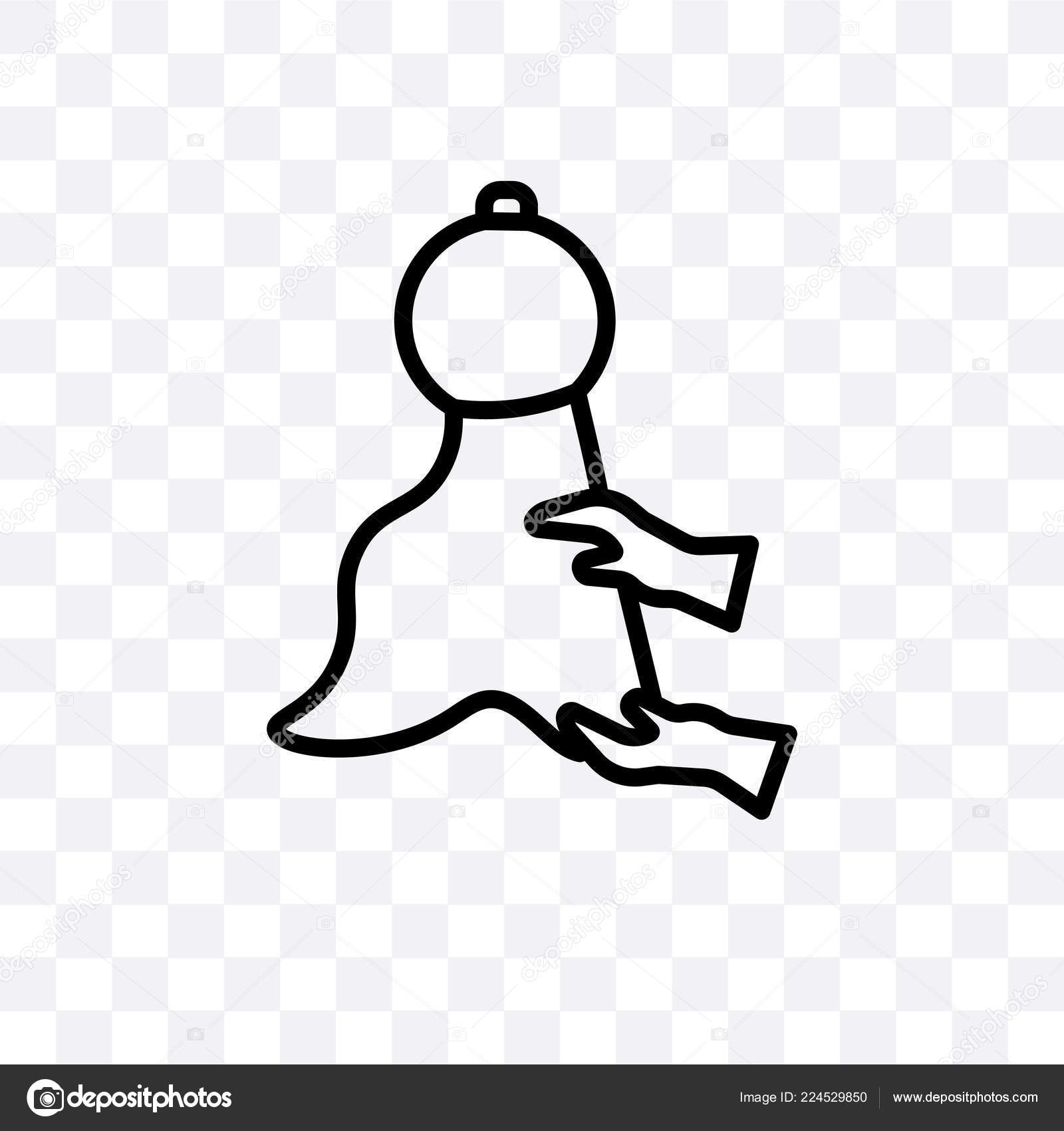 Purity Vector Linear Icon Isolated Transparent Background Purity ...