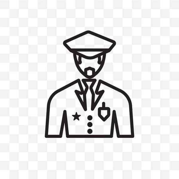 Arrest Vector Linear Icon Isolated Transparent Background Arrest ...