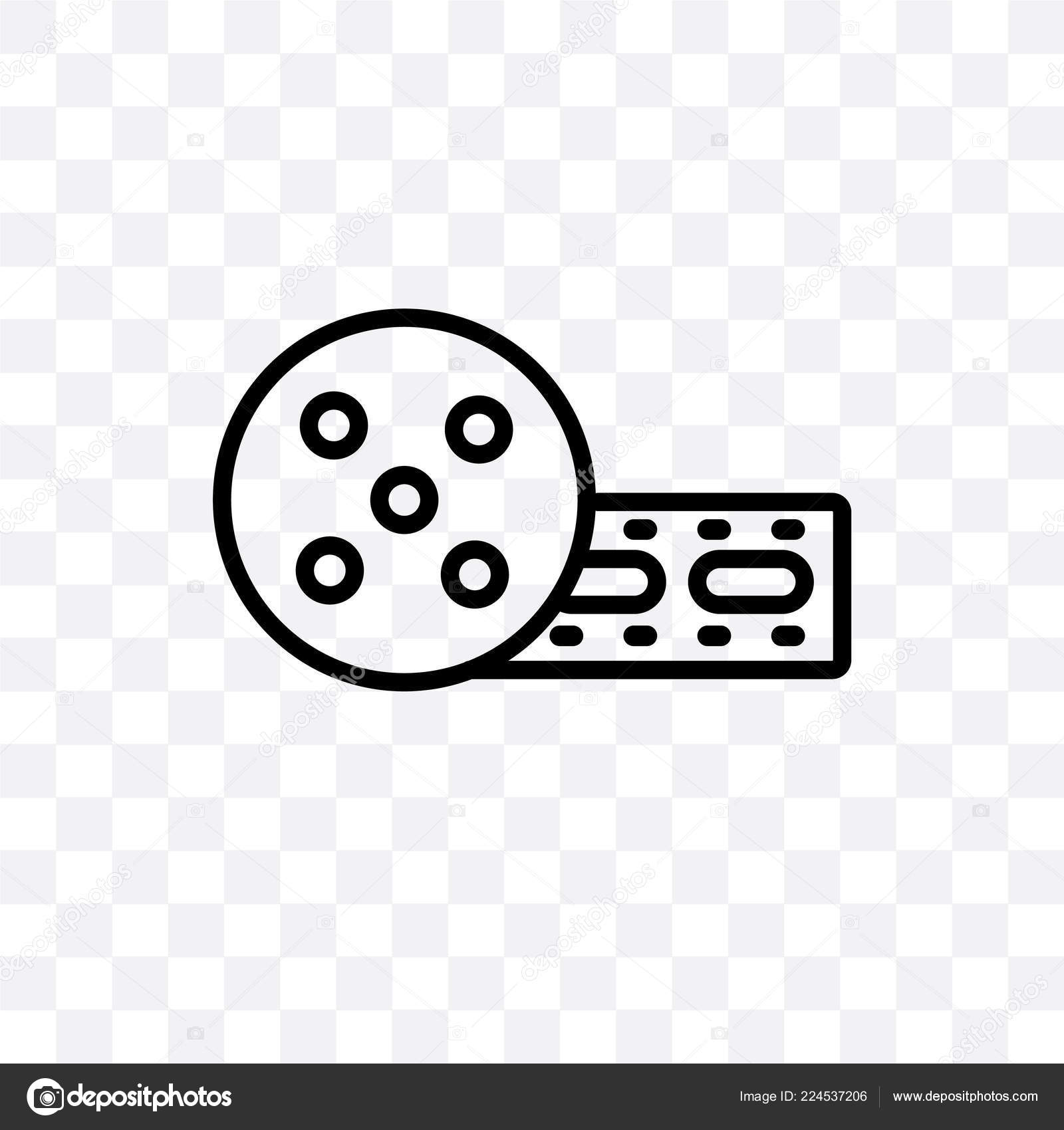 Cinema Vector Linear Icon Isolated Transparent Background Cinema ...