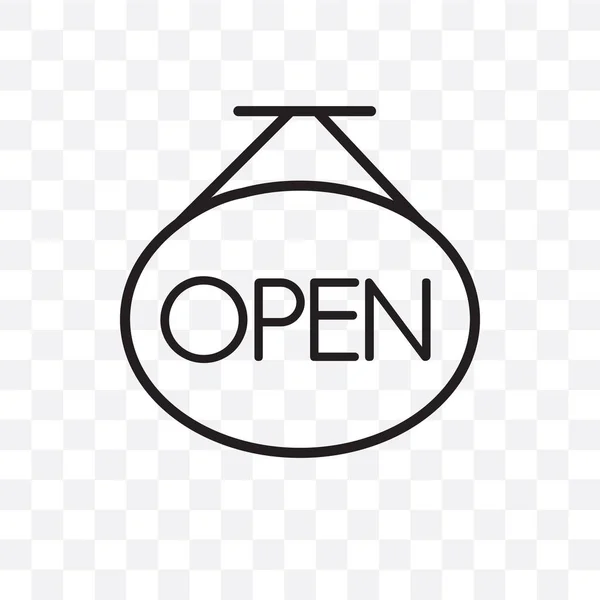 Closed Vector Linear Icon Isolated Transparent Background Closed ...