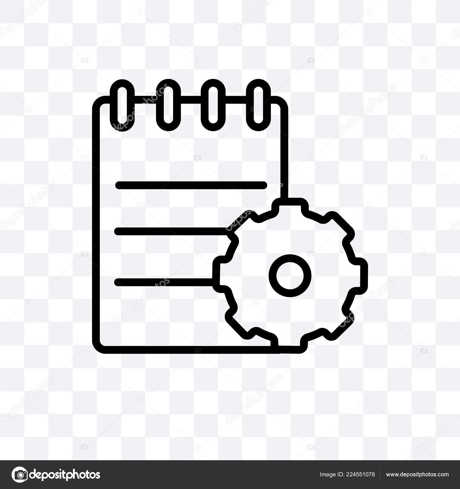 Compiler Vector Linear Icon Isolated Transparent Background Compiler ...
