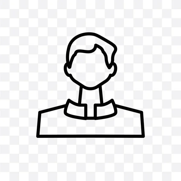 Vector Linear Icon Isolated Transparent Background Transparency Concept ...