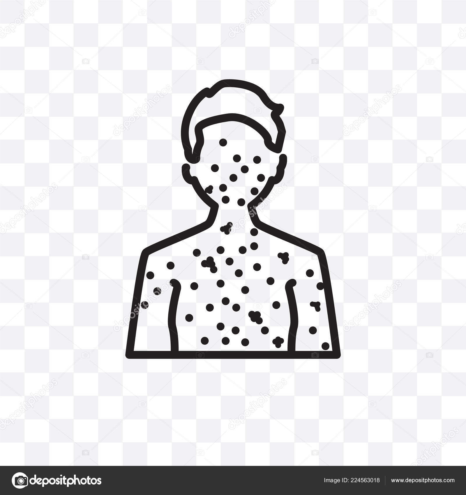 Lupus Erythematosus Vector Linear Icon Isolated Transparent Background ...