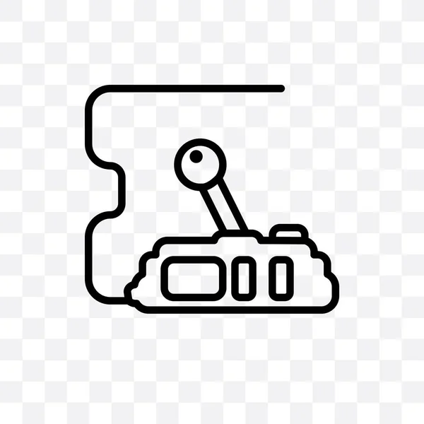 Ikon Linear Vektor Generator Diisolasi Pada Latar Belakang Transparan ...