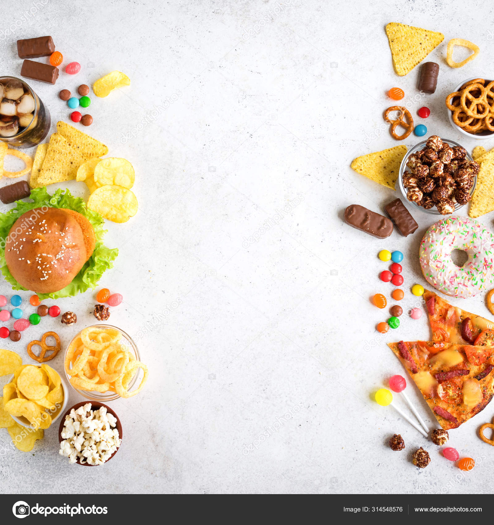 Alimentación poco saludable: fotografía de stock © Mizina #314548576 ...