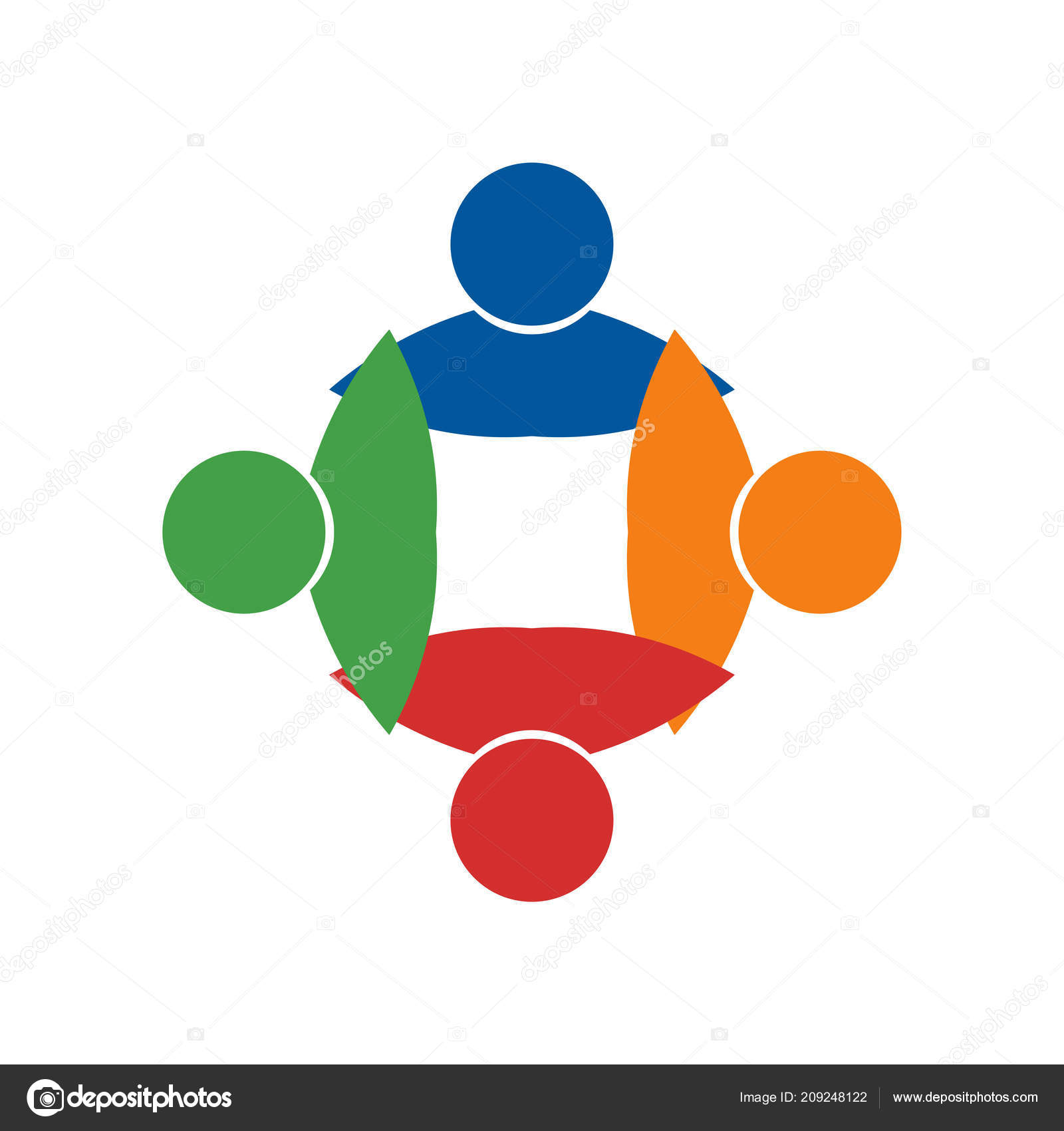 Union Icon Vector Isolated White Background Your Web Mobile App Stock ...