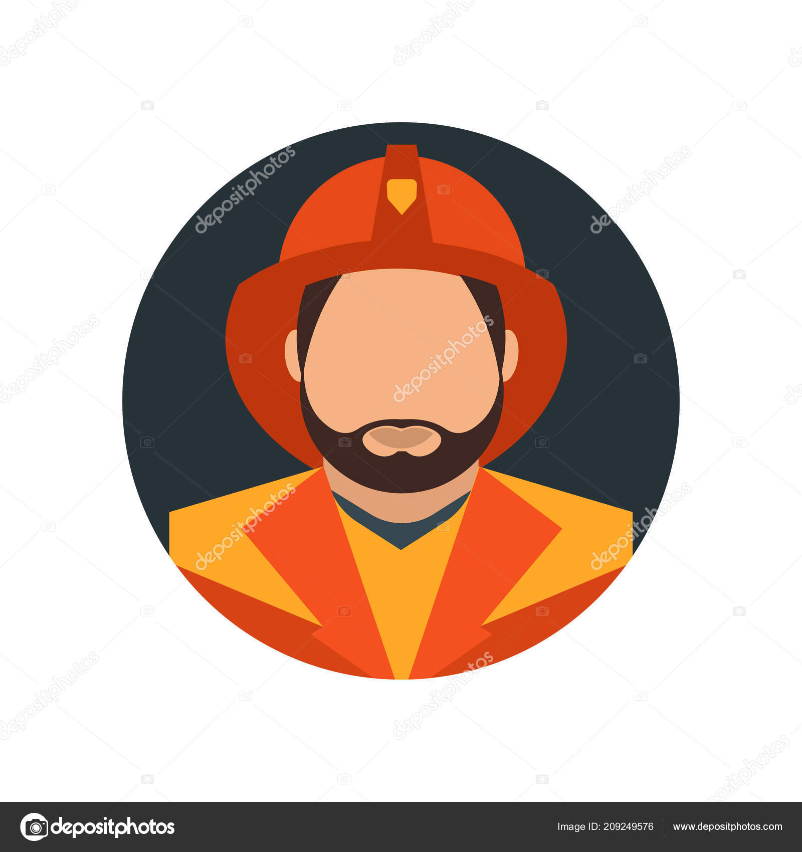 Firefighter Symbols Vector