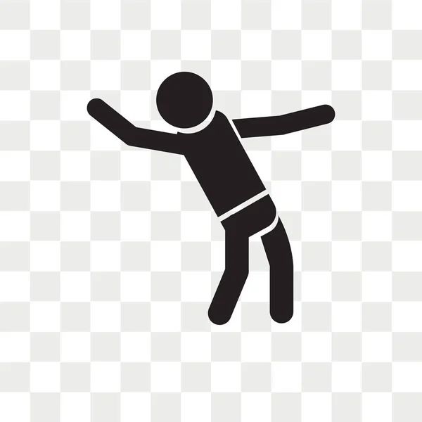 Man Dancing Icon Vector Isolated White Background Your Web Mobile Stock ...