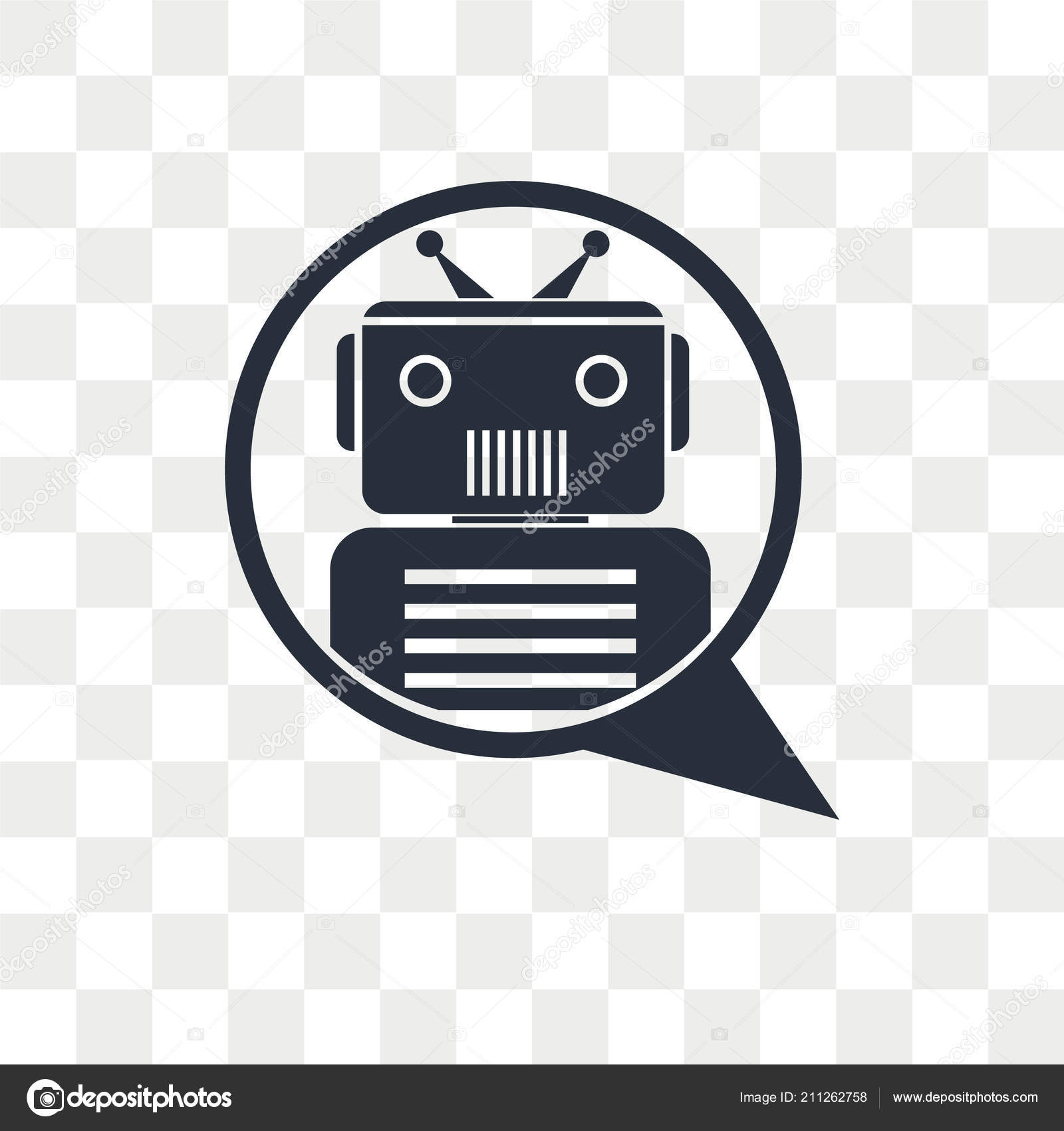Chatbot Icon Line collosal Vector Isolate