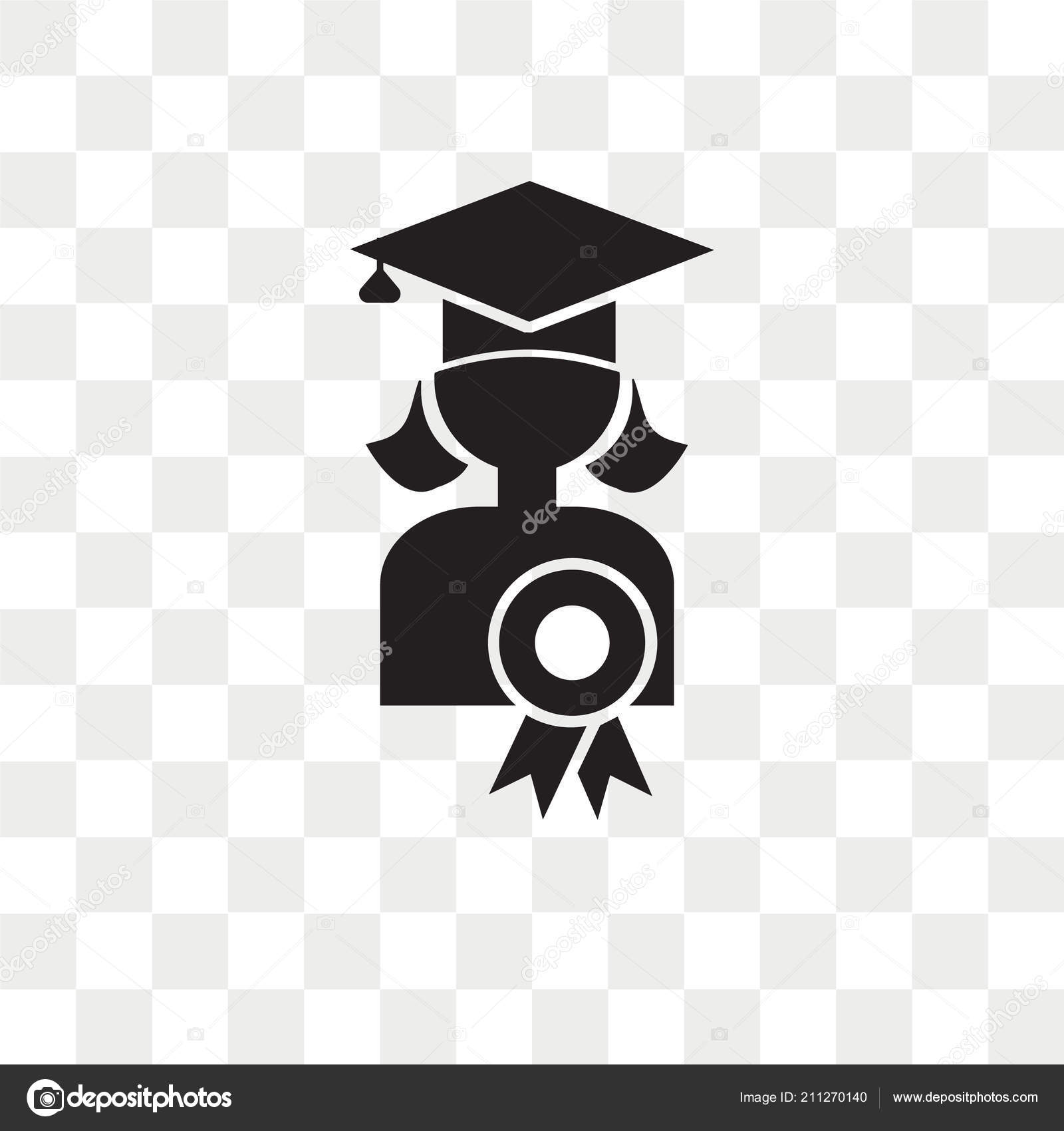 Graduation Ceremony Vector Icon Isolated Transparent Background ...