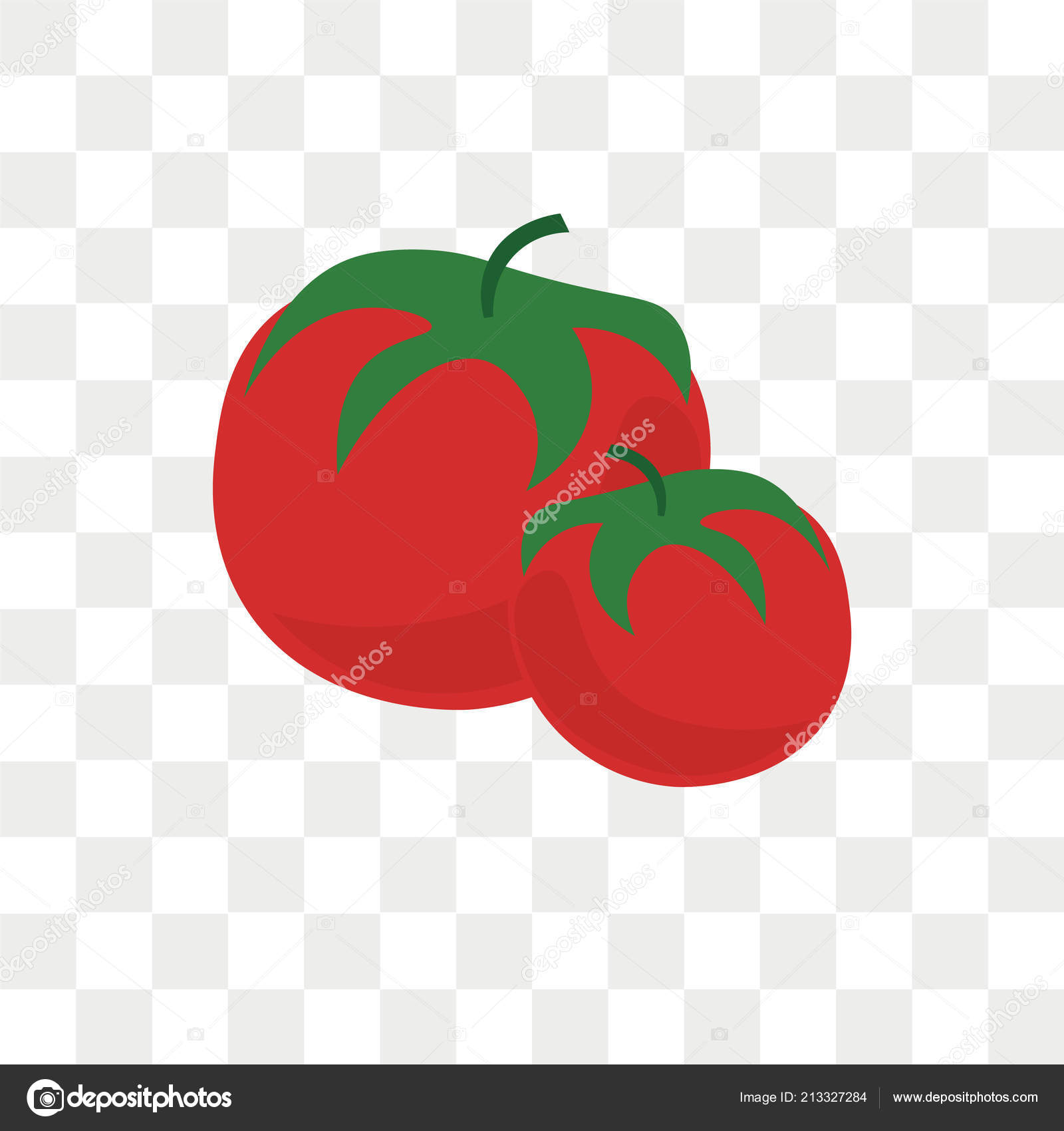 Tomato vector icon isolated on transparent background, Tomato lo Stock ...