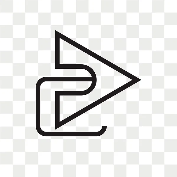 Right arrow vector icon isolated on transparent background, Righ ...