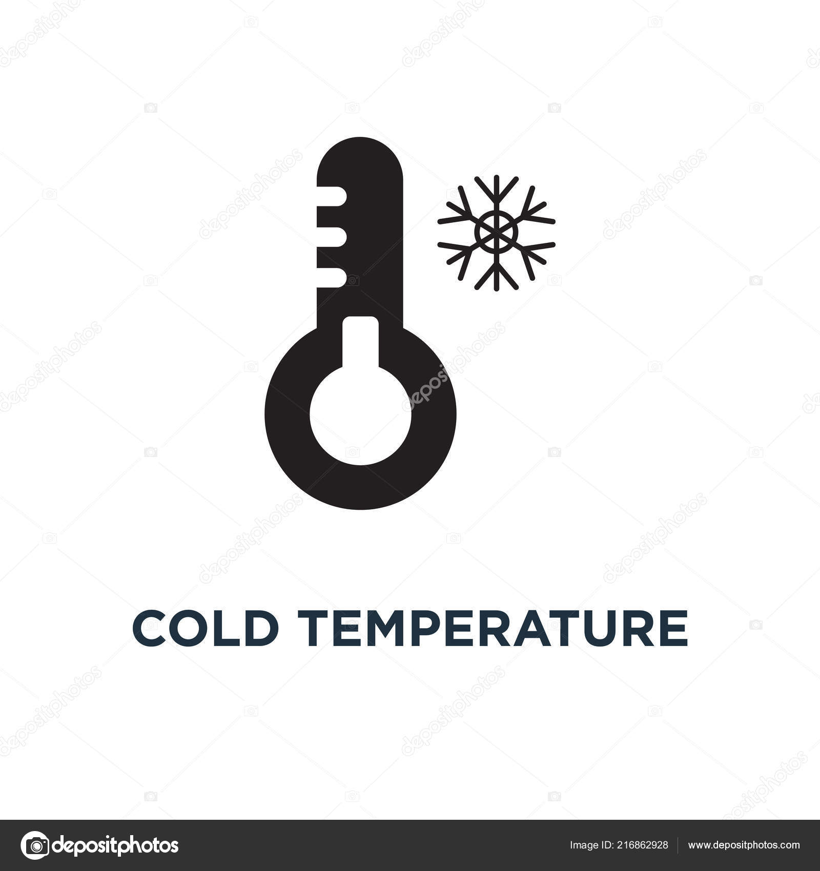 Cold Temperature Icon