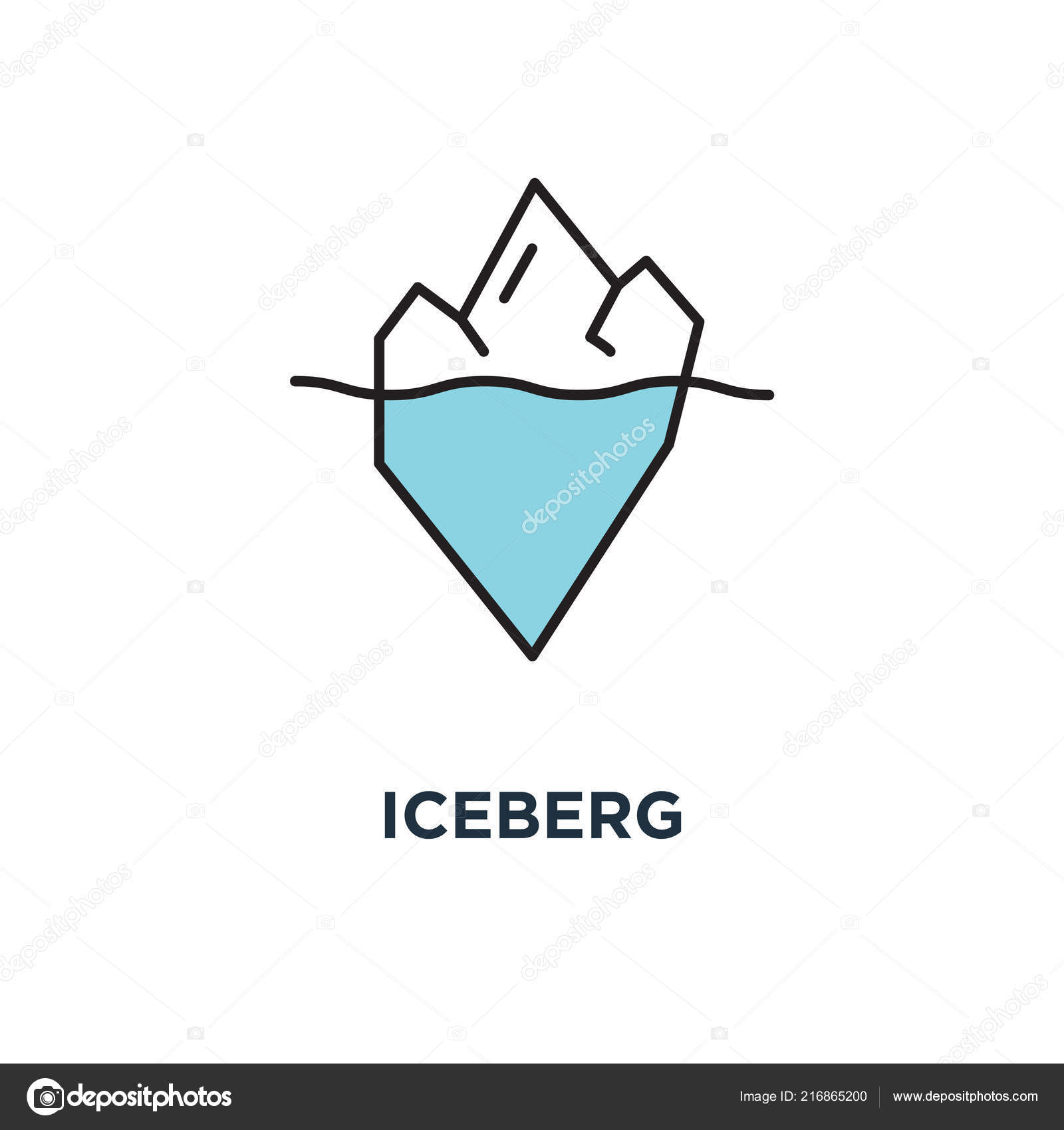 Iceberg Icon