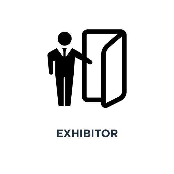 Exhibitor Icon Exhibitor Concept Symbol Design Vector Illustration ...