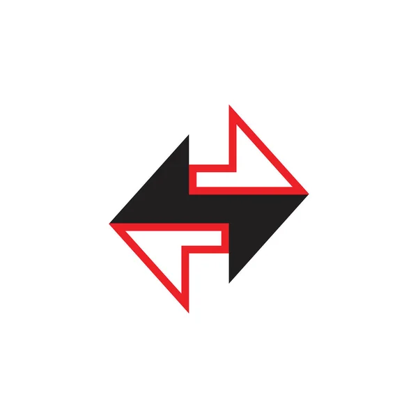 Right direction arrow logo design vector Stock Vector Image by ...