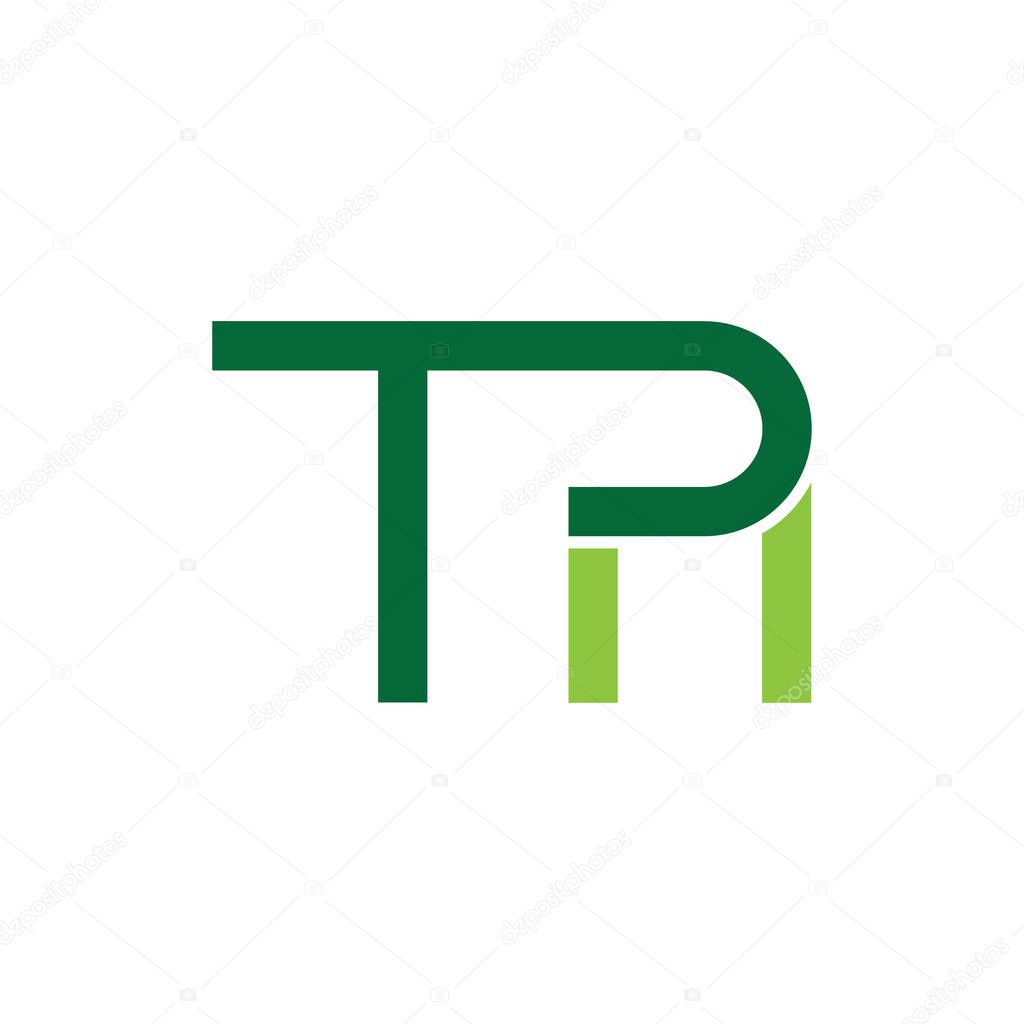 Vector de diseño de logotipo de letra TPM 2023
