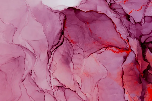 Ink, paint, abstract. Closeup of the painting. Colorful abstract ...