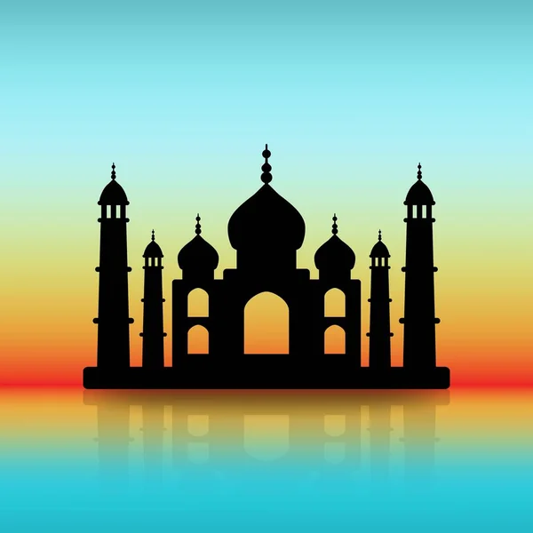 899 Taj mahal silhouette Vector Images | Depositphotos