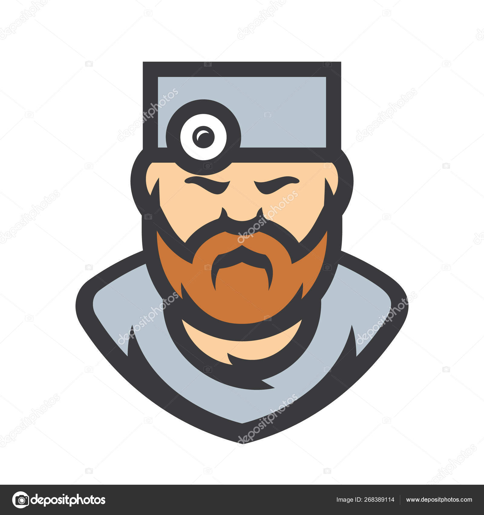 Doctor Surgeon Vector Cartoon illustration. Stock Vector by ©steinar14 ...