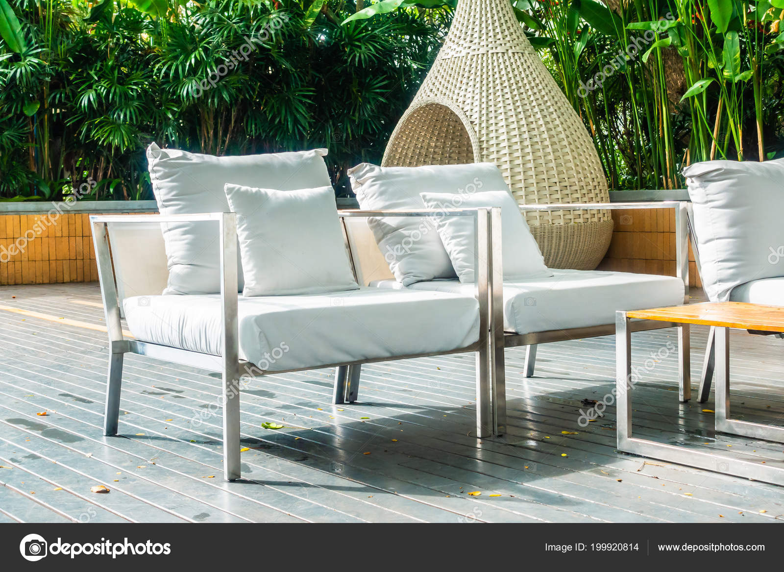 Tropical Sofa Cushions | Baci Living Room