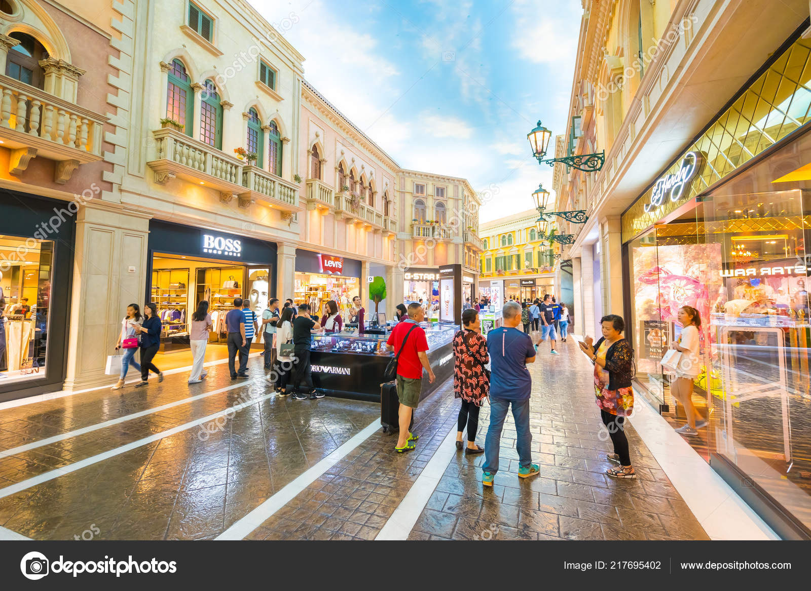 Macau China September 2018 Venetian Landmark — Stock Editorial Photo ...