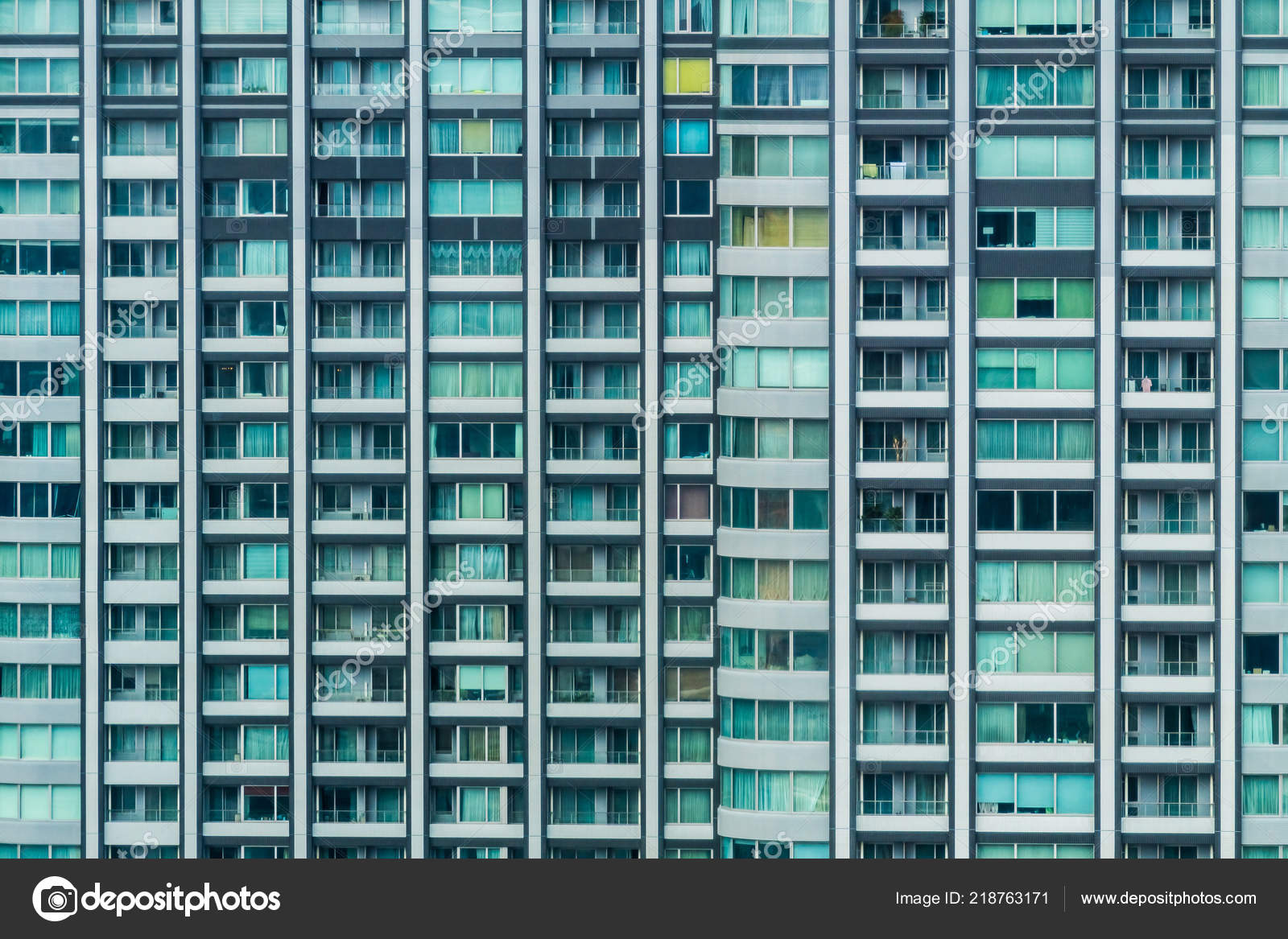 Beautiful Exterior Office Building Architecture Window Pattern Stock ...