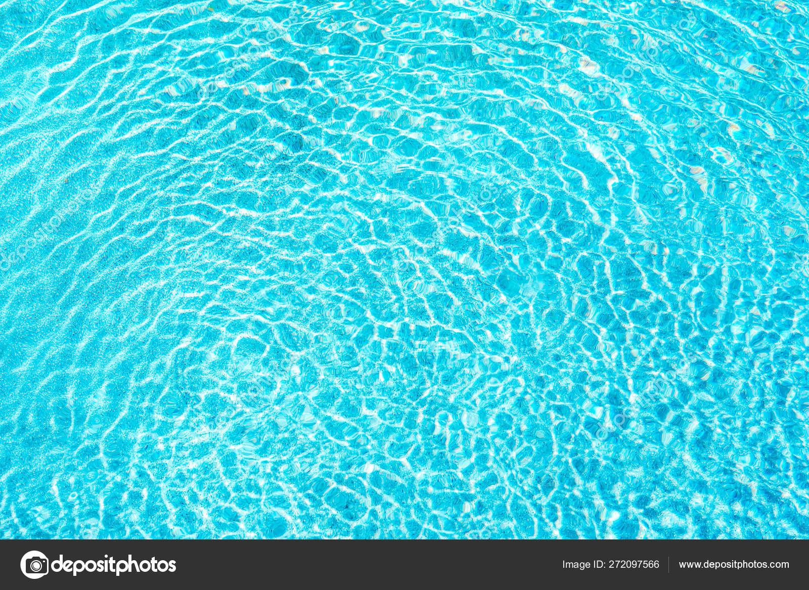 Abstract pool water surface and background with sun light reflec ...