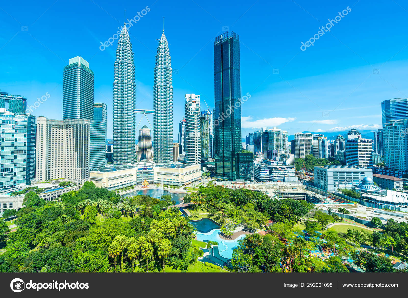 Beautiful architecture building exterior in Kuala Lumpur city in Stock ...