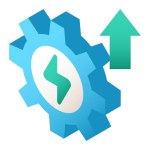 3d gear logo Stock Vector Image by ©magagraphics #12631646