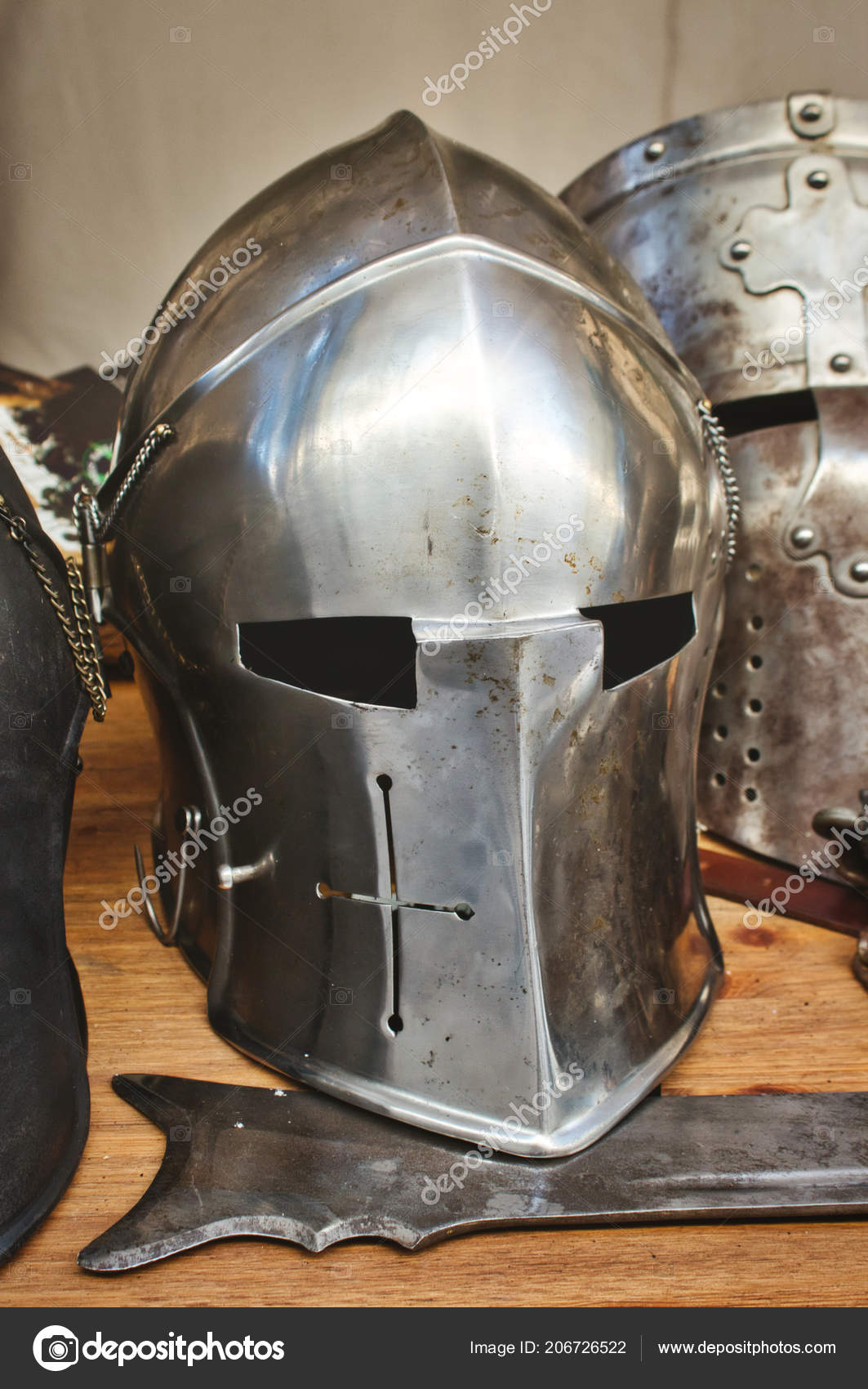 Memorabilia Polish Finish Medieval 18GA Steel Great Knight Shutter ...