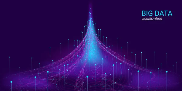 빅데이터 라인 일러스트 imágenes de stock de arte vectorial | Depositphotos