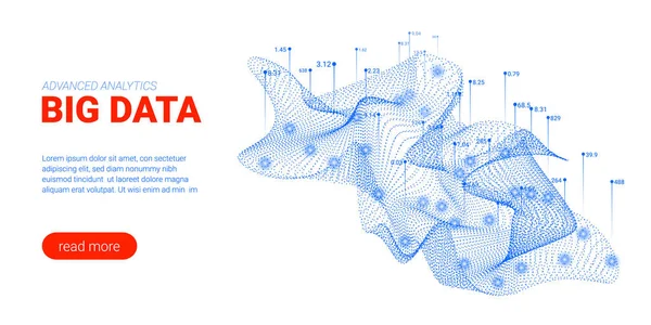 Big Data Analysis Visualization. Landing Page. Stock Vector by ©ingara 239914934